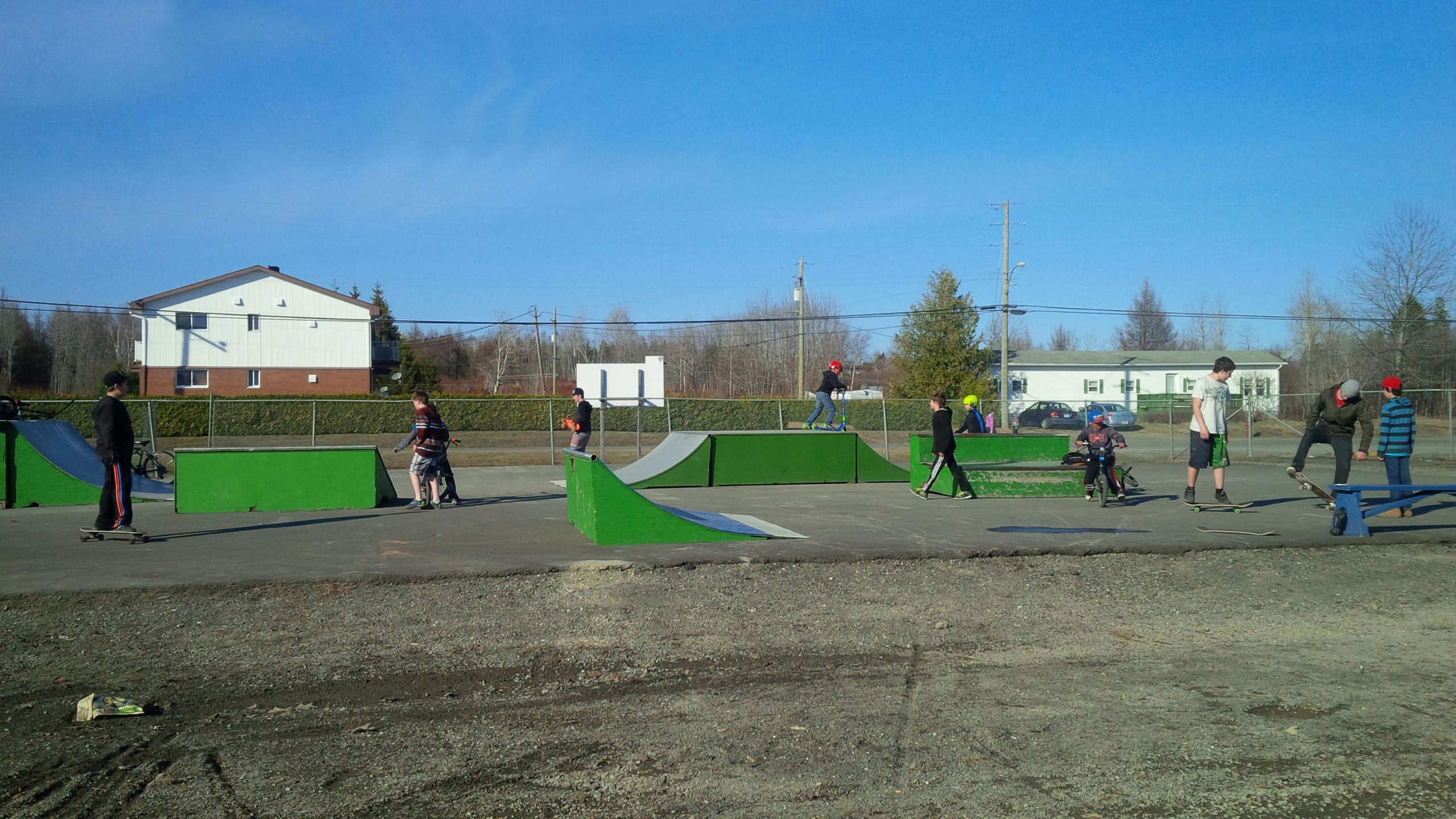 Skate Parc Pavage Beau Bassin - Ville de New Richmond
